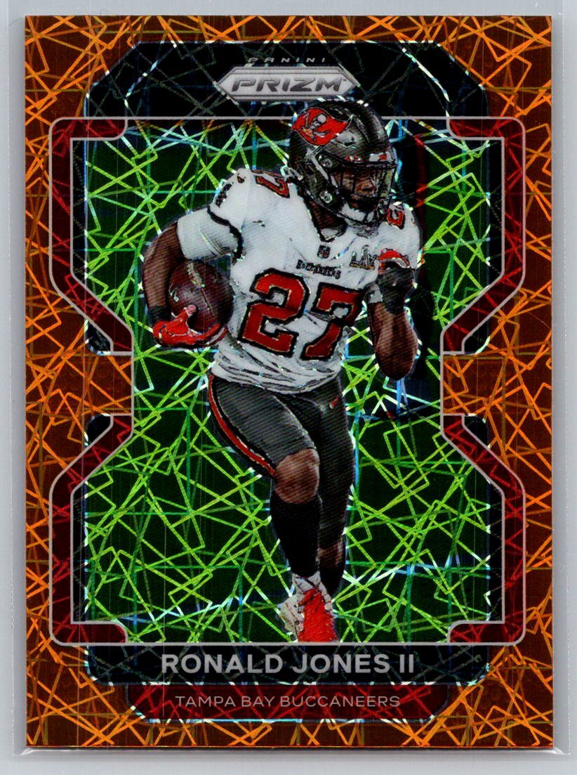 2021 Panini Prizm #295 Ronald Jones II Orange Lazer BUCCANEERS | eBay