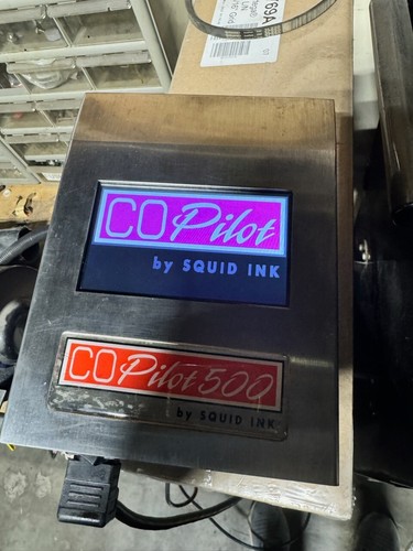 Case Coding System - Squid Ink Co-Pilot 500 & Stainless Steel Conveyor ...