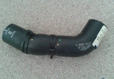 NEW GENUINE JAGUAR XJR 4.2 SUPERCHARGED X350 TOP RADIATOR HOSE C2C10865 ...