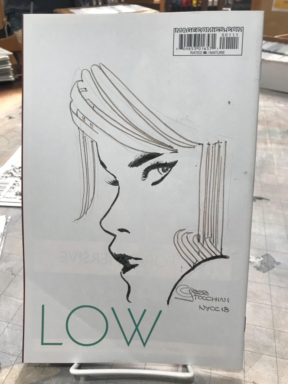 LOW #1 (IMAGE COMICS 2014) RICK REMENDER+TOCCHINI SIGNED WITH ...