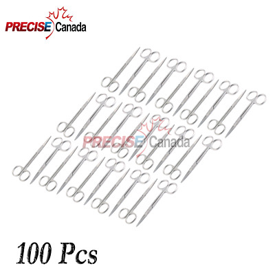 New 100 PCS Surgical Iris Scissors STR 4.5'' Medical Instruments | eBay