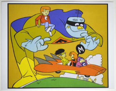 FRANKENSTEIN Jr. & The IMPOSSIBLES PRINT Hanna Barbera Buzz Conroy | eBay