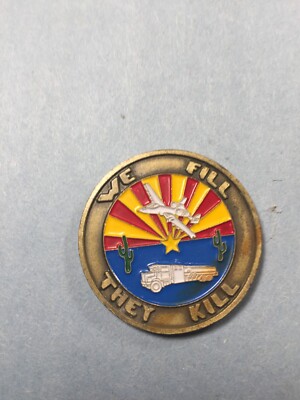 US Air Force Challenge Coin -"We Fuel They Kill" Davis- Monthan | eBay