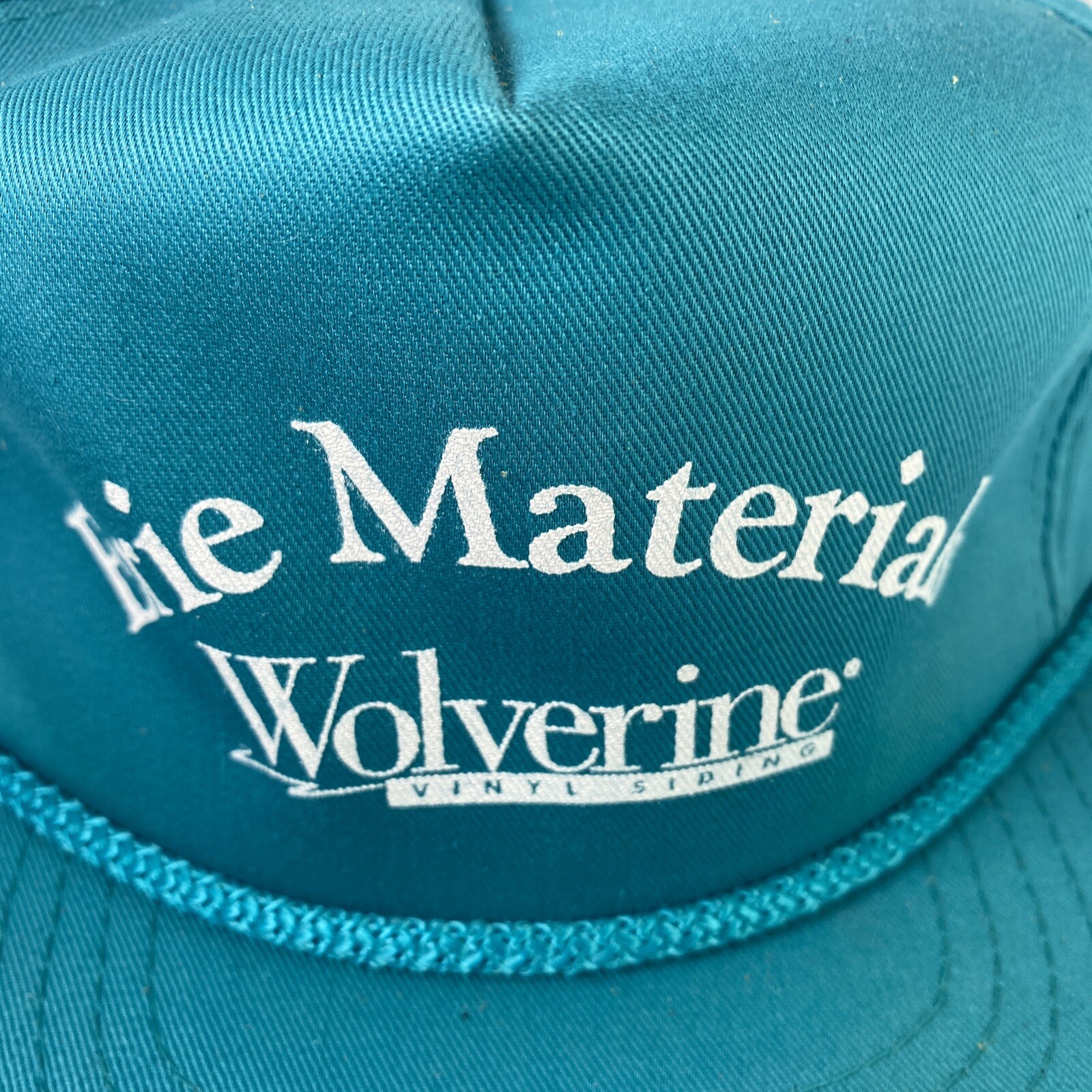Vintage Erie Material Wolverine Siding Snapback Hat C… - Gem