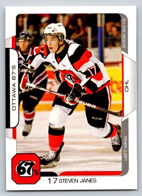 Steven Janes 2009-10 Ottawa 67's | eBay