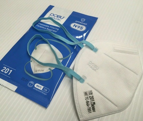 10 NIOSH N95 Face Mask Made in Korea Medical Respirators Protective ...