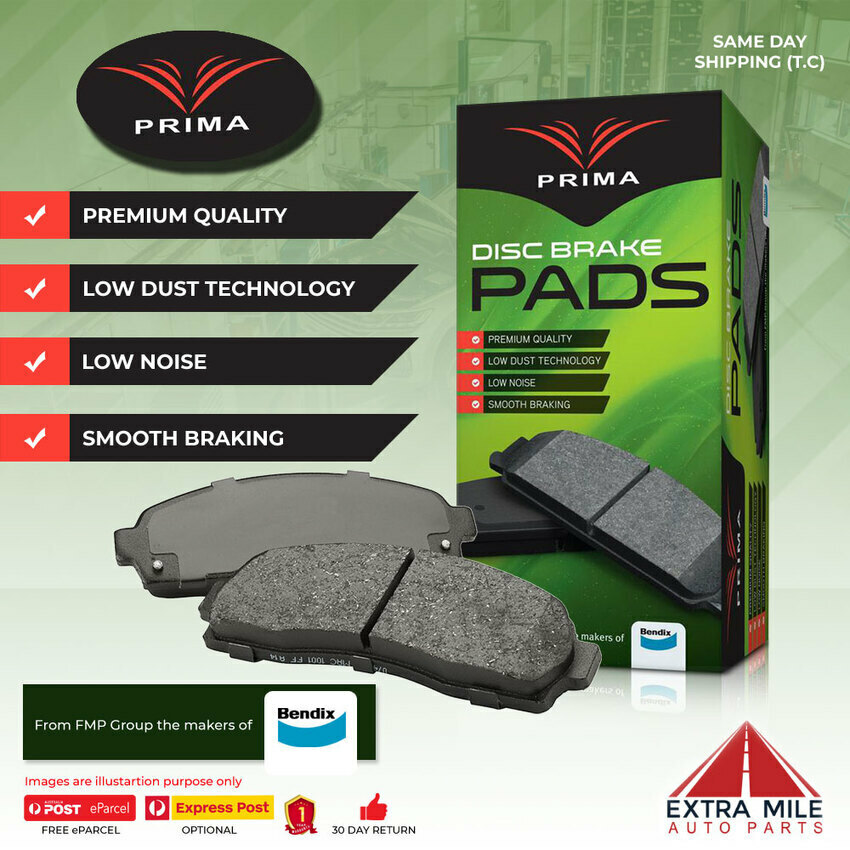 Prima Front Disc Brake Pad Set For Hyundai ACCENT/EXCEL/GETZ/S COUPE ...