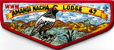 Amangi Nacha Lodge 47 Golden Empire Council CA Flap Red Bdr (AR4060) | eBay