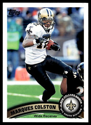 2011 Topps #405 Marques Colston New Orleans Saints | eBay