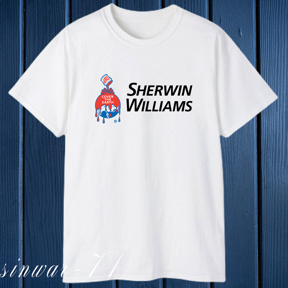 Sherwin Williams T Shirts Sherwin Williams Logo White Painting T Shirt