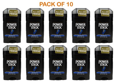 Pack of 10 Power Stick Intensity Antiperspirant Deodorant, 2 oz. Sticks ...