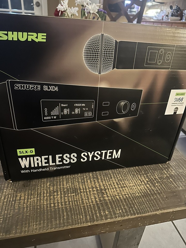 Shure SLX-D/Nexadyne Digital Wireless Microphone System | eBay
