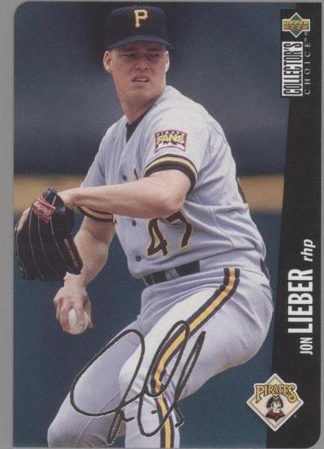 1996 Upper Deck Collector's Choice - Jon Lieber #262 Silver Foil ...