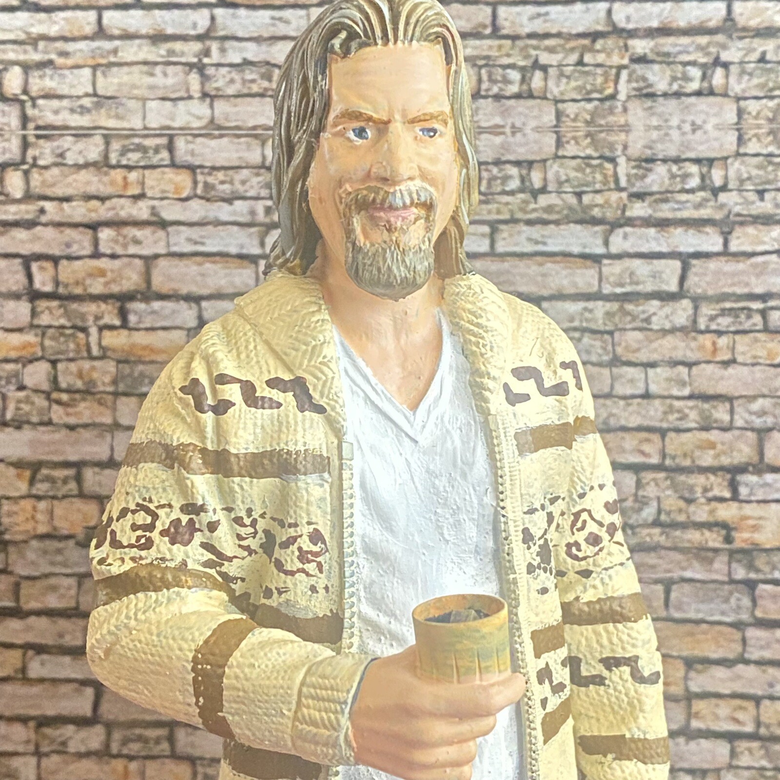 Big Lebowski The Dude Figure Custom Hand Painted Crafted Large 20cms ...