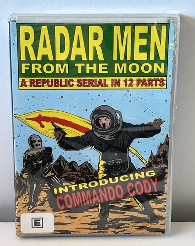 Radar Men From The Moon DVD Republic Serial In 12 Parts Commando Cody ...