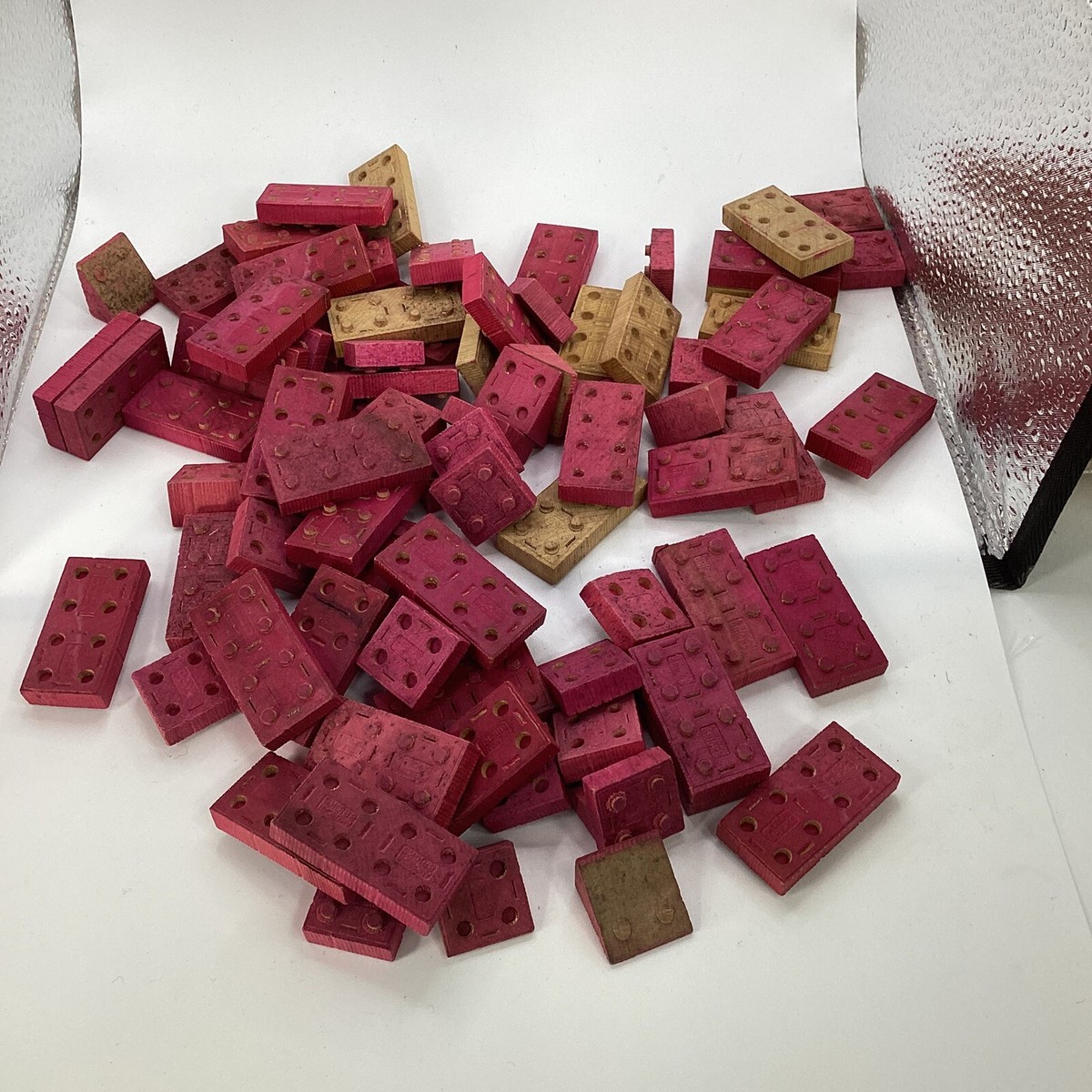 Little Wooden American Bricks