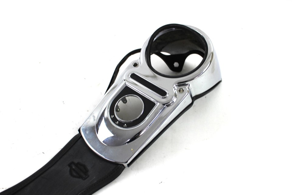 20009 09 Harley Dyna Fat Bob FXDF Tank Gauge Cover Dash Console | eBay