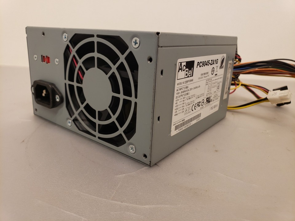 AcBel Asus Essentio CM1630-08 330 W 24 Pin ATX Desktop Power Supply ...