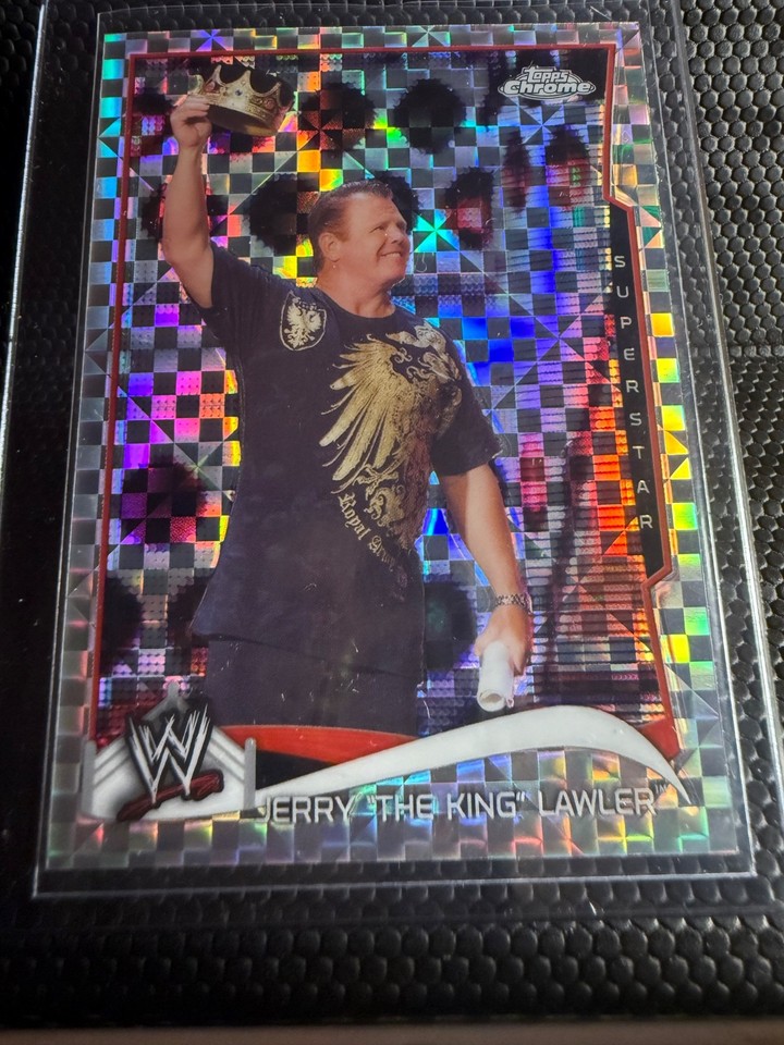 2014 TOPPS WWE CARDS CHROME - REFRACTOR X-FRACTOR NXT PLATE SPOTLIGHT ...
