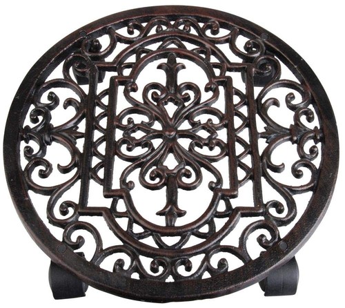 Plant Trolley - Cast Iron Round | eBay