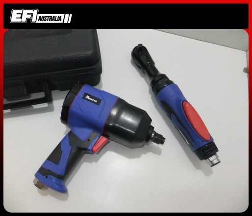 Mechpro Air Ratchet & Impact Wrench Kit 16pc | eBay Australia