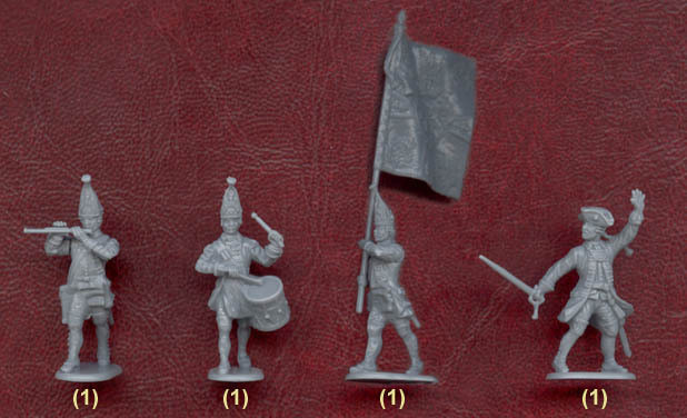 Zvezda 1/72 8071 Prussian Grenadiers of Frederick II "the Great" (XVIII ...