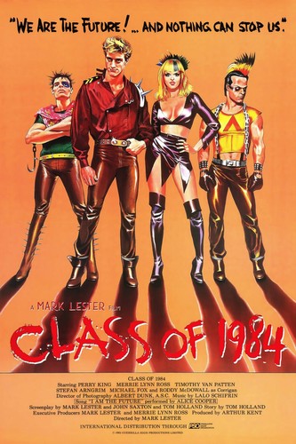 CLASS OF 1984 1982 80s OFFICIAL ORIGINAL CINEMA MOVIE PRINT PREMIUM ...