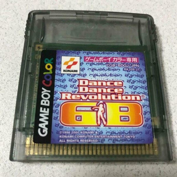 Dance Dance Revolution (2001) (Nintendo Game Boy Color, 2001) for sale ...