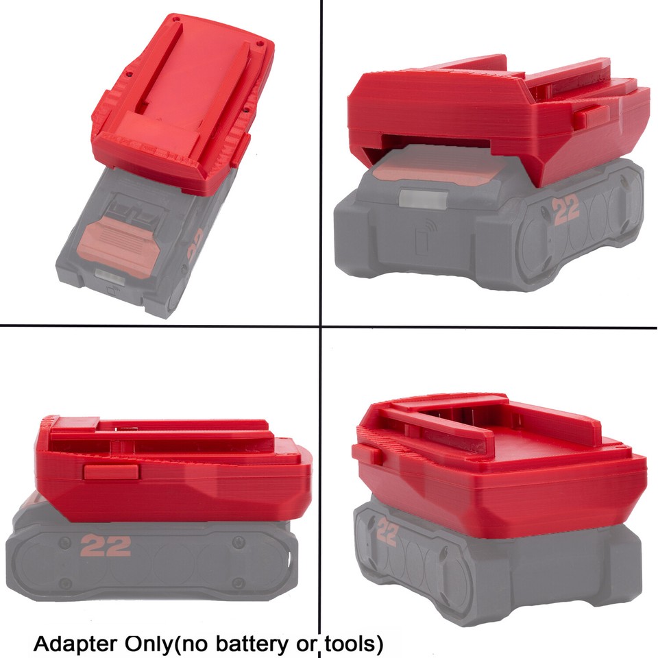 1x Adapter For Hilti 22V Nuron Lithium-Ion Battery To For Hilti 22V Old ...