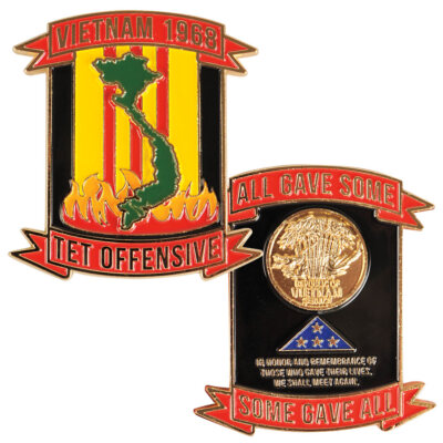 Vietnam Veteran TET Offensive Challenge Coin | eBay