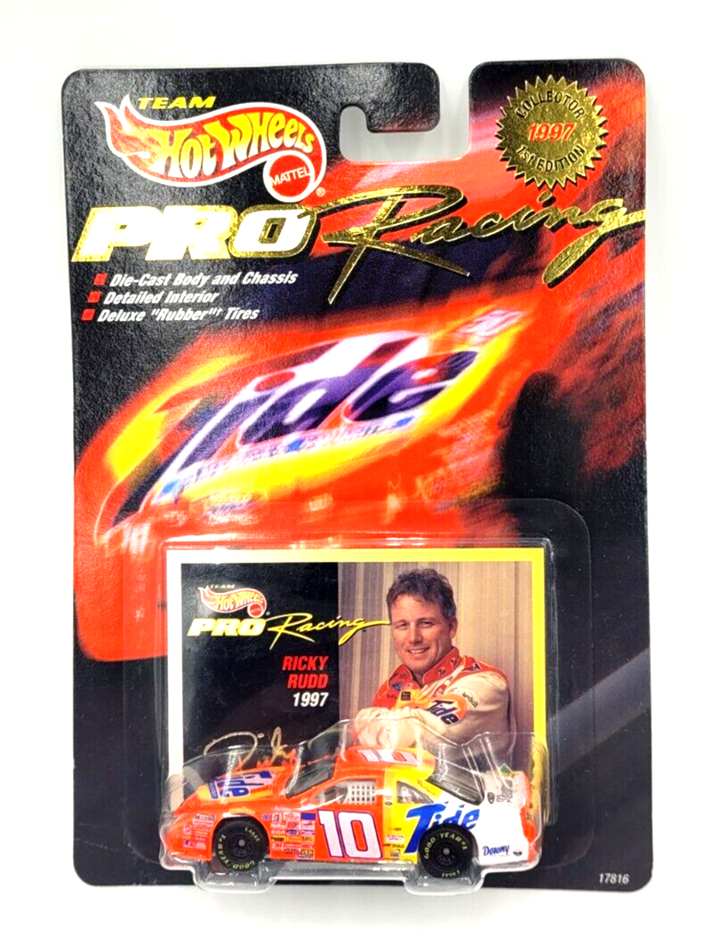 Team Hot Wheels Pro Racing 1st Edition Ricky Rudd 1997 Ford Thunderbird ...