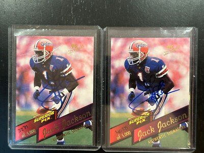 1995 Superior Pix /5000 Jack Jackson #87 Autograph Rookie Card | eBay