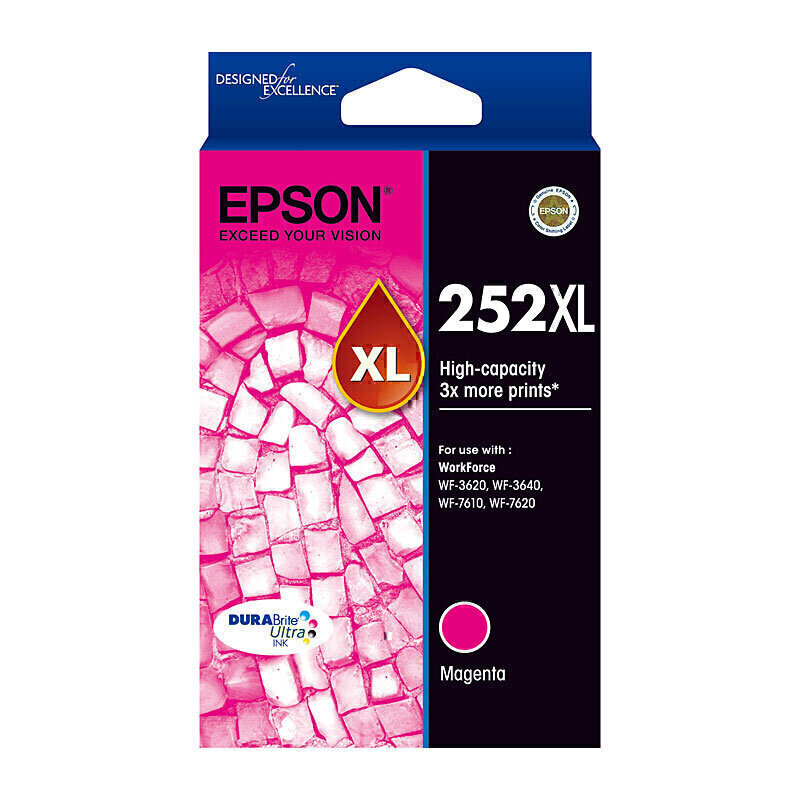 Epson 252XL Magenta Ink Cart 9314020615023 | eBay