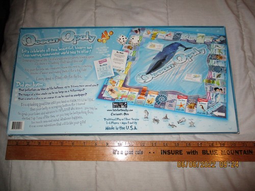 LATE FOR THE SKY GAMES , OCEAN-OPOLY , COMPLETE IN GREAT SHAPE! | eBay