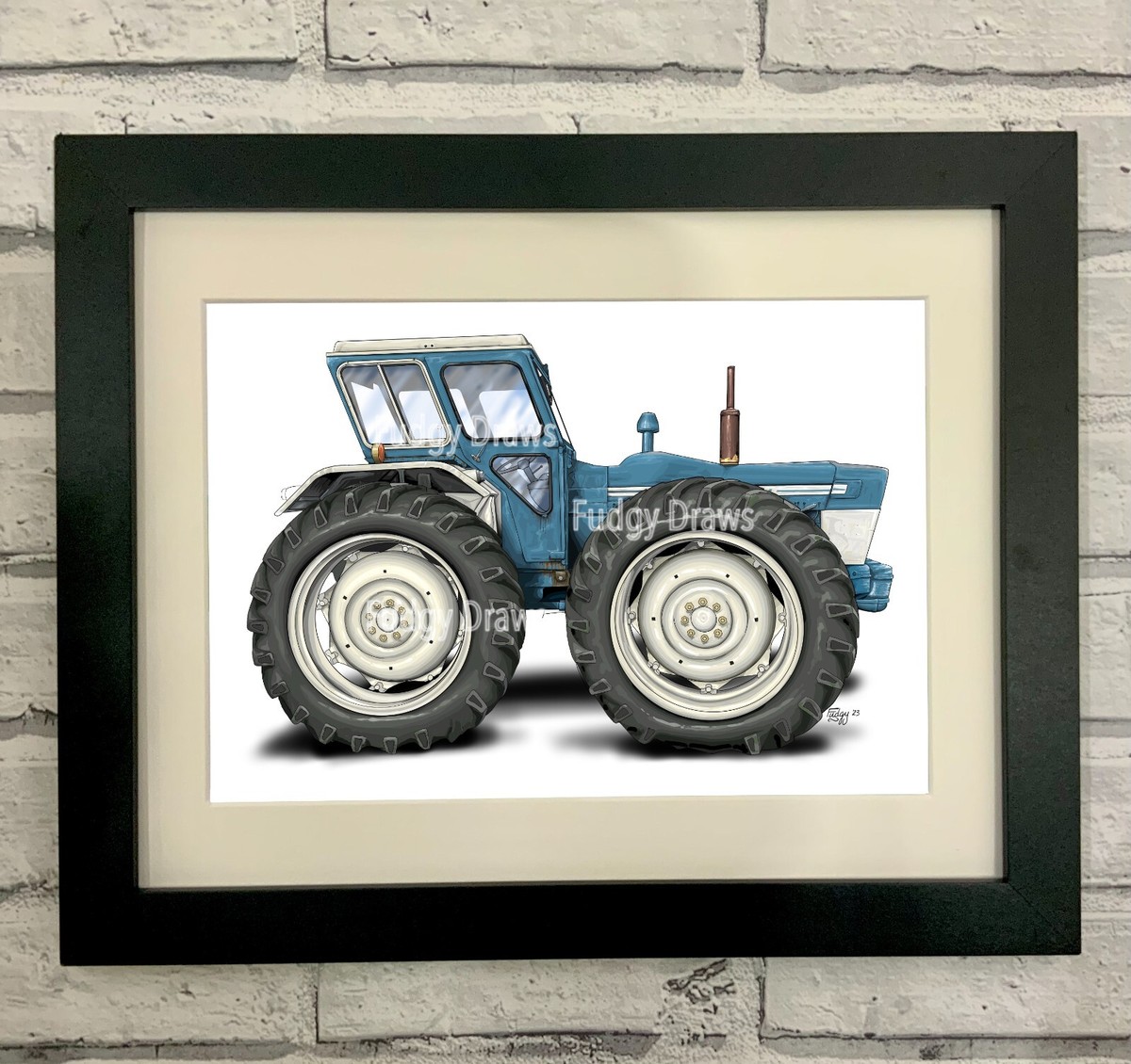 Country Tractor Drawings Agricultural Tractor Illustration Art Drawing