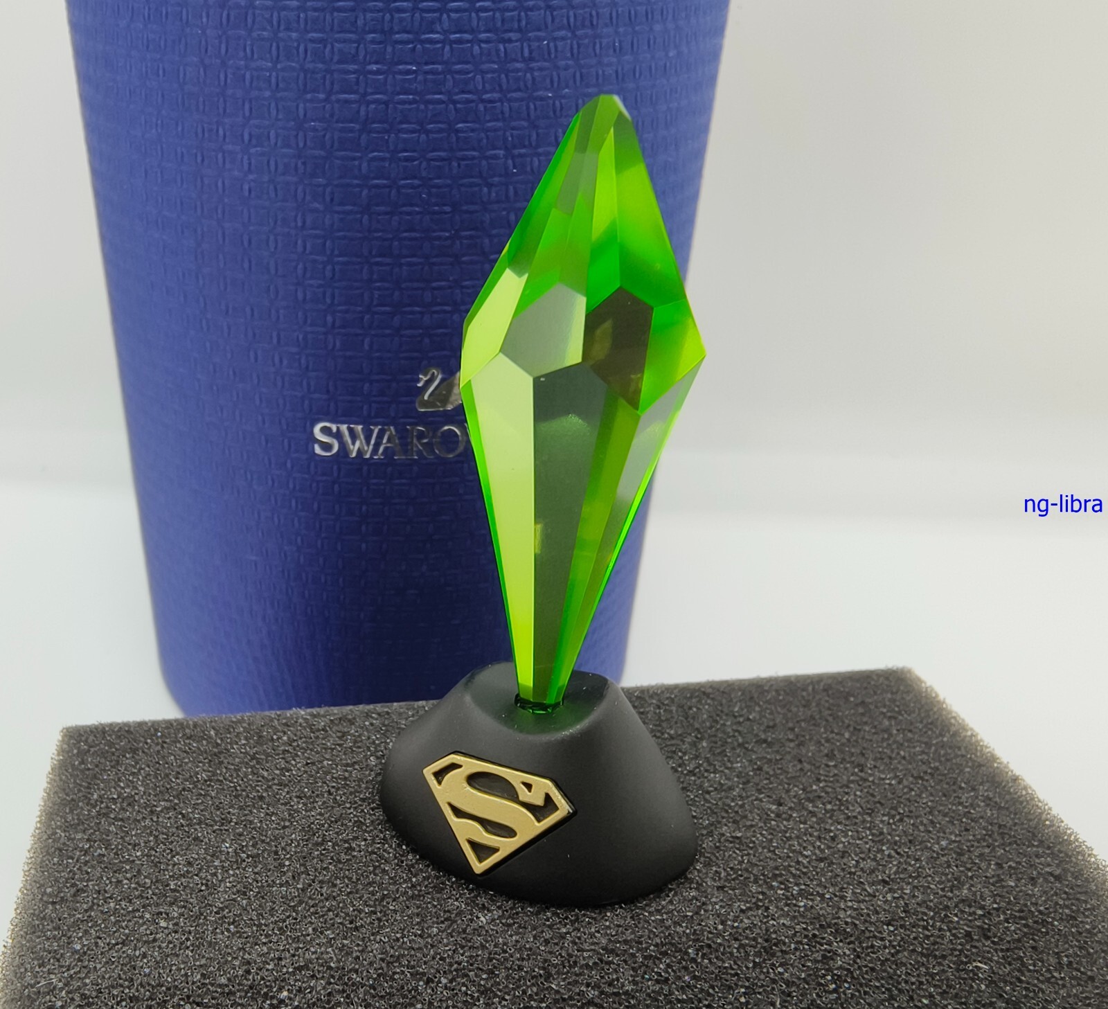 Swarovski Kryptonite DC Comics Superman Green Crystal Figurine #5557487 ...