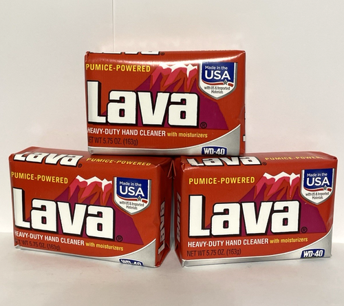 Lava Pumice Hand Soap Bars Regular Size Sealed 5.75 oz Bar Lot of 3 New ...
