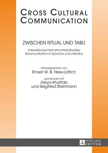 Zwischen Ritual Und Tabu (Paperback) Cross Cultural Communication ...