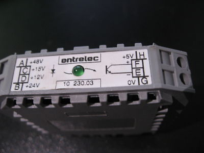 Entrelec 10-230.03 (10 230.03) Opto-Coupler Relay Switch Terminal Block - USED | eBay