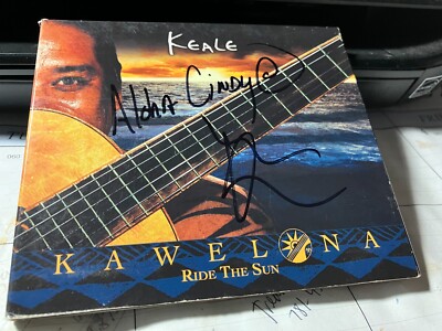 KEALE - Kawelona - Ride The Sun ORIGINAL HAWAIIAN CD SIGNED/AUTOGRAPHED ...