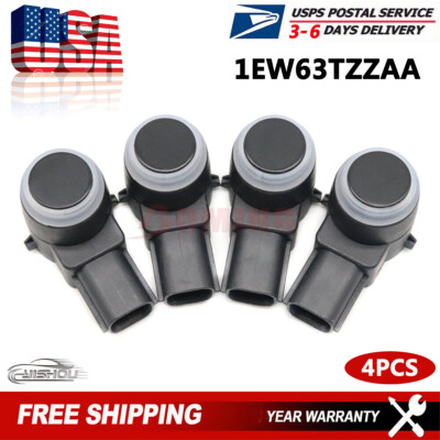 4pcs PDC 1EW63TZZAA Parking Assist Sensor 2009-2018 for Dodge Chrysler ...