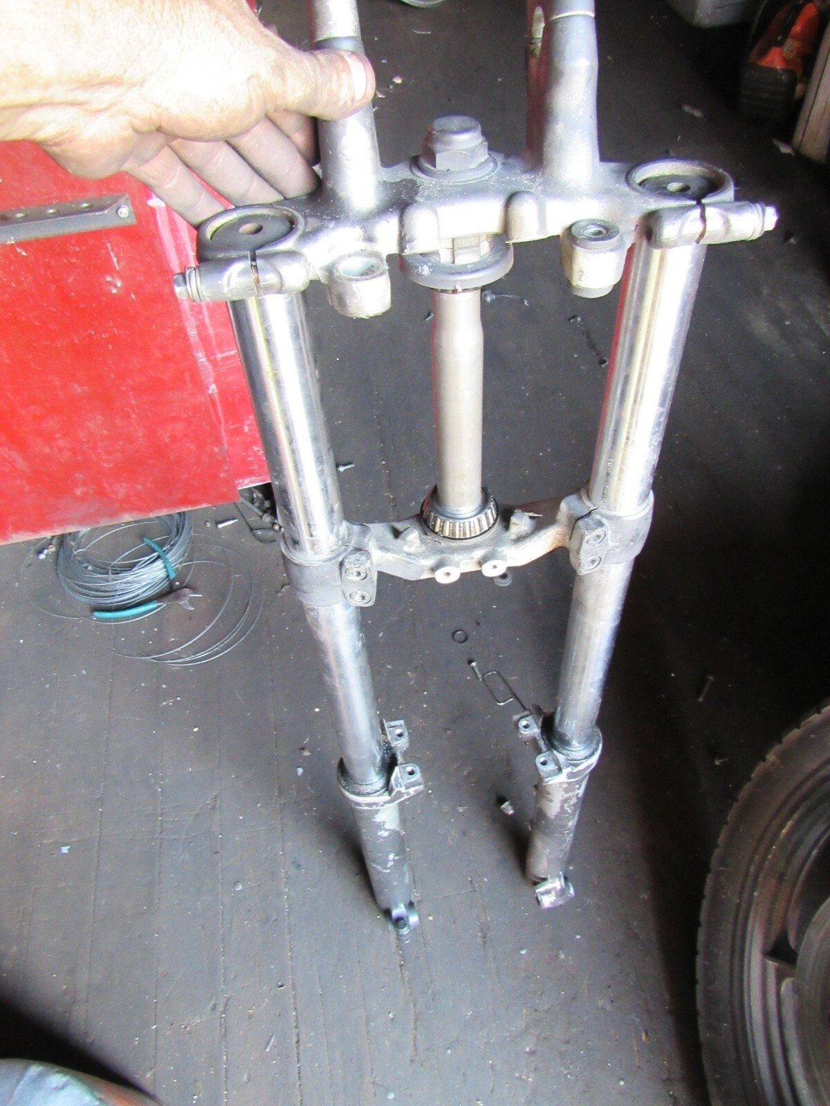 1985 yamaha xj700 maxim forks and triple clamps | eBay