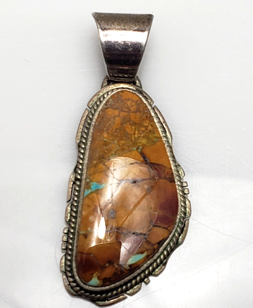 Boulder Turquoise Pendant Boulder Turquoise, Dry Creek Turquoise,