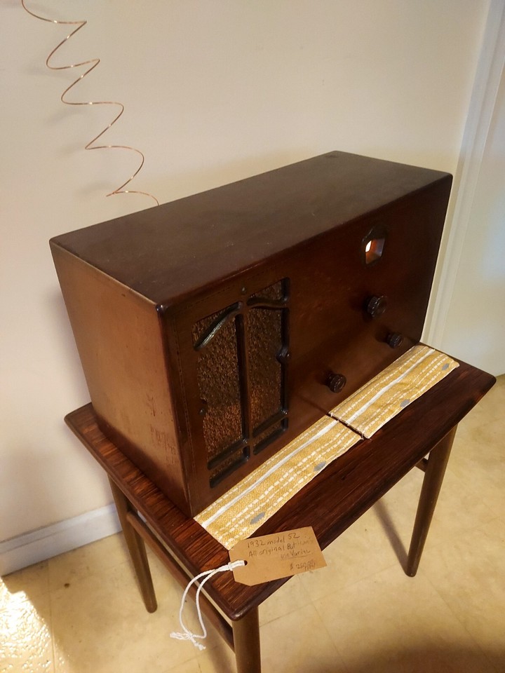 Philco model 52, radio 1932 | eBay