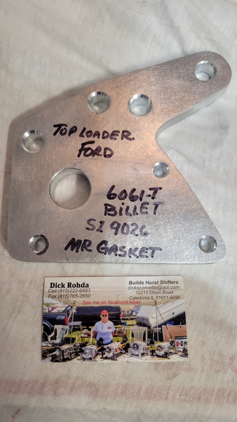 Mr Gasket S1-9026 Vertical Gate 4 Speed Shifter Mount Bracket 9026 ...
