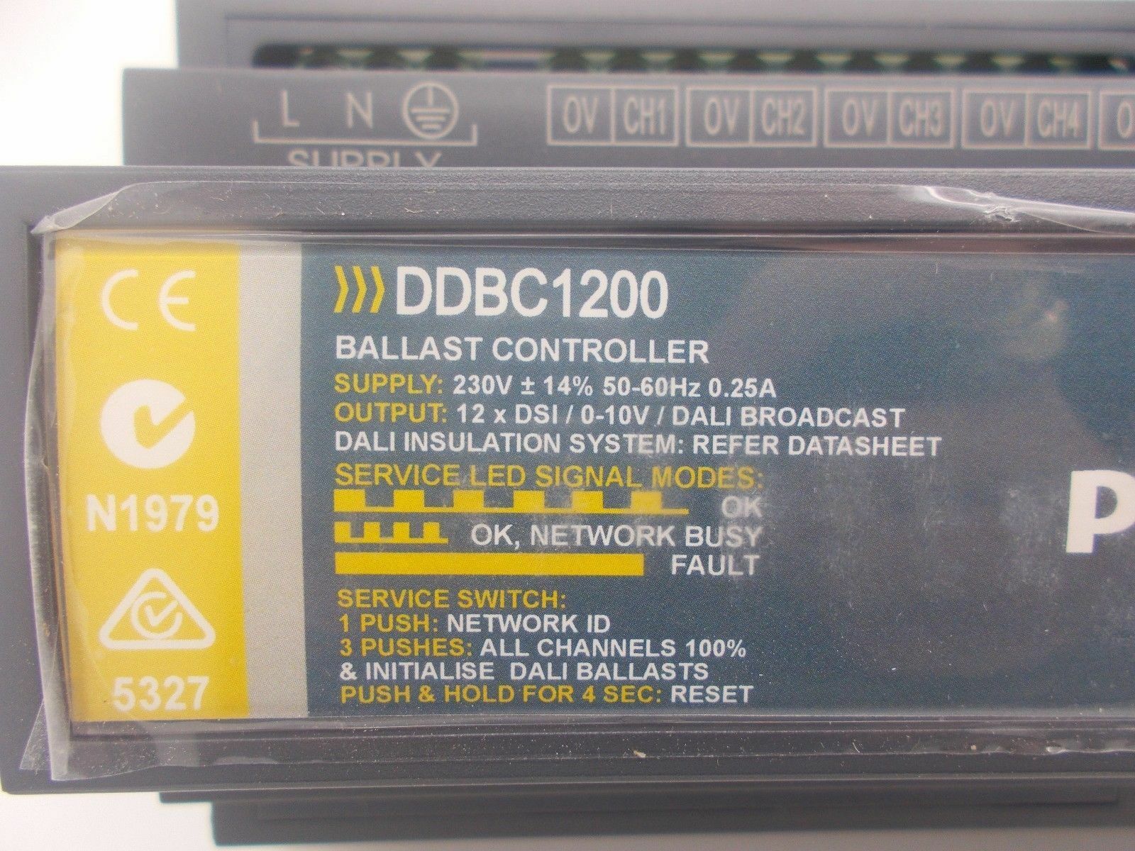 Philips Dynalite DDBC1200 Ballast Controller Signal Dimmer Control DALI ...
