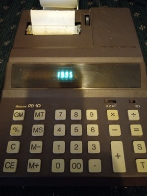 Cash Register, Adding Machines - Sears Adding Machine