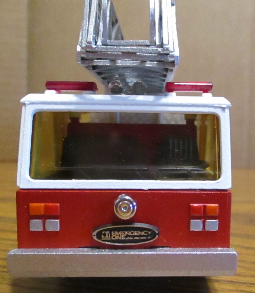 Conrad 5504 Aerial Hook Ladder Fire Truck Engine Collector Toy 1/50 W ...