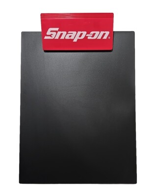 Snap On Tools Plastic Clipboard with High Capacity Clip 1 Capacity 8.5 ...
