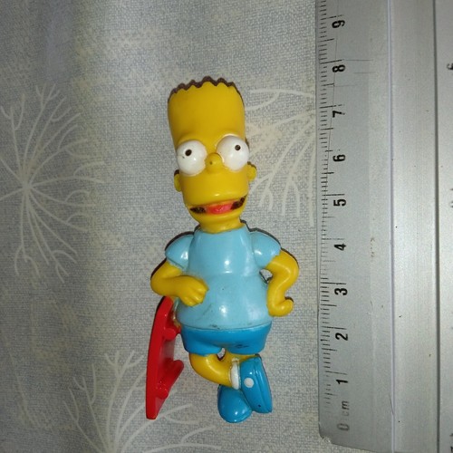 Figurine PVC SIMPSON - THE SIMPSONS - Bart Simpson / accoudé sur ...